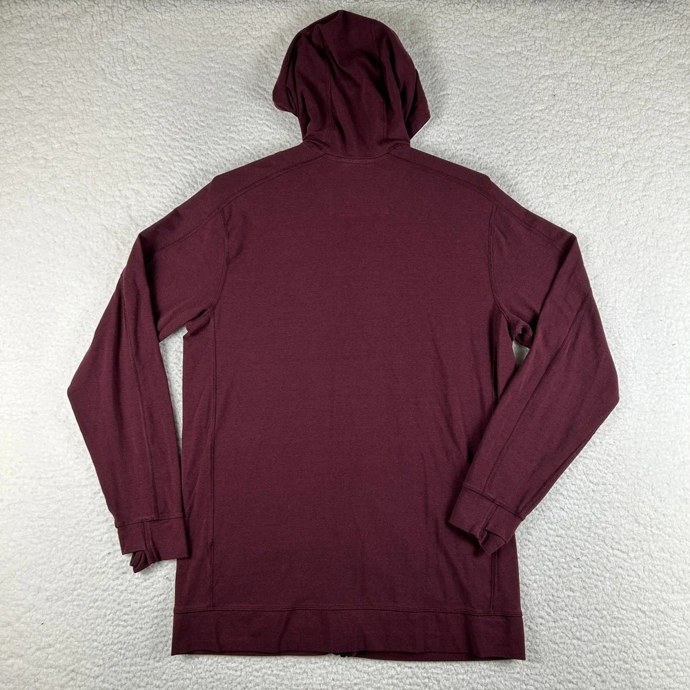 Coolibar | Shirts | Coolibar Hoodie Mens Medium Red Lumaleo Lightweight ...